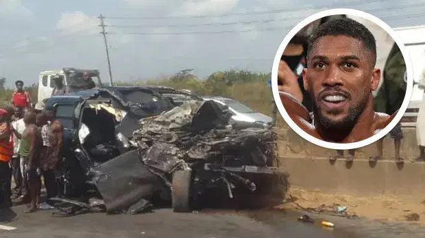 Anthony Joshua Survives Deadly Crash on Nigerian Highway – Magari Poa