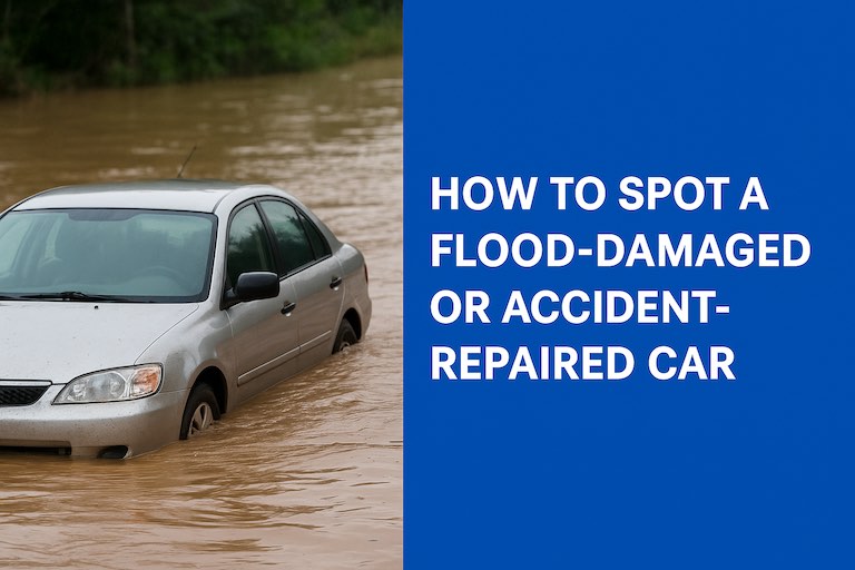 The Blog: How to Spot a Flood-Damaged or Accident-Repaired Car