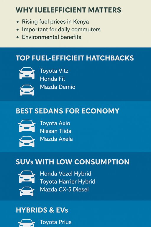 Most Fuel-Efficient Cars in Kenya: Best Picks for 2025 and Beyond ...