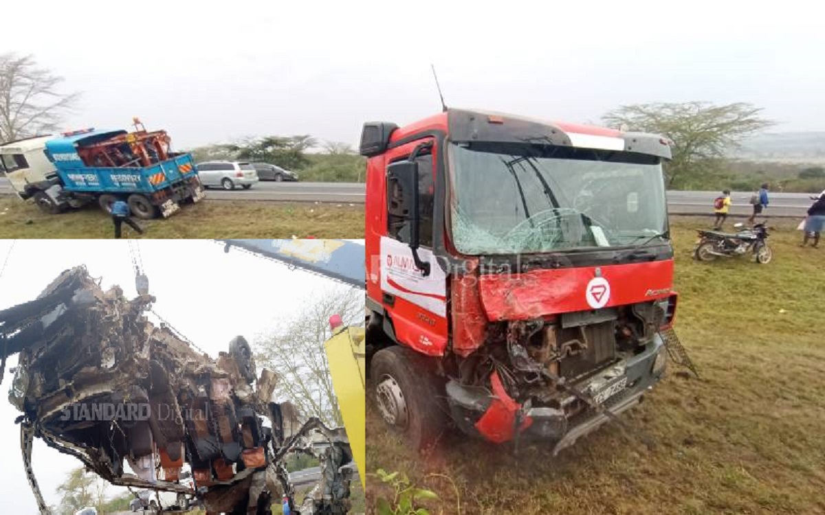 Matatu collided headon with a truck killing 9 at Gilgil on the Nairobi ...