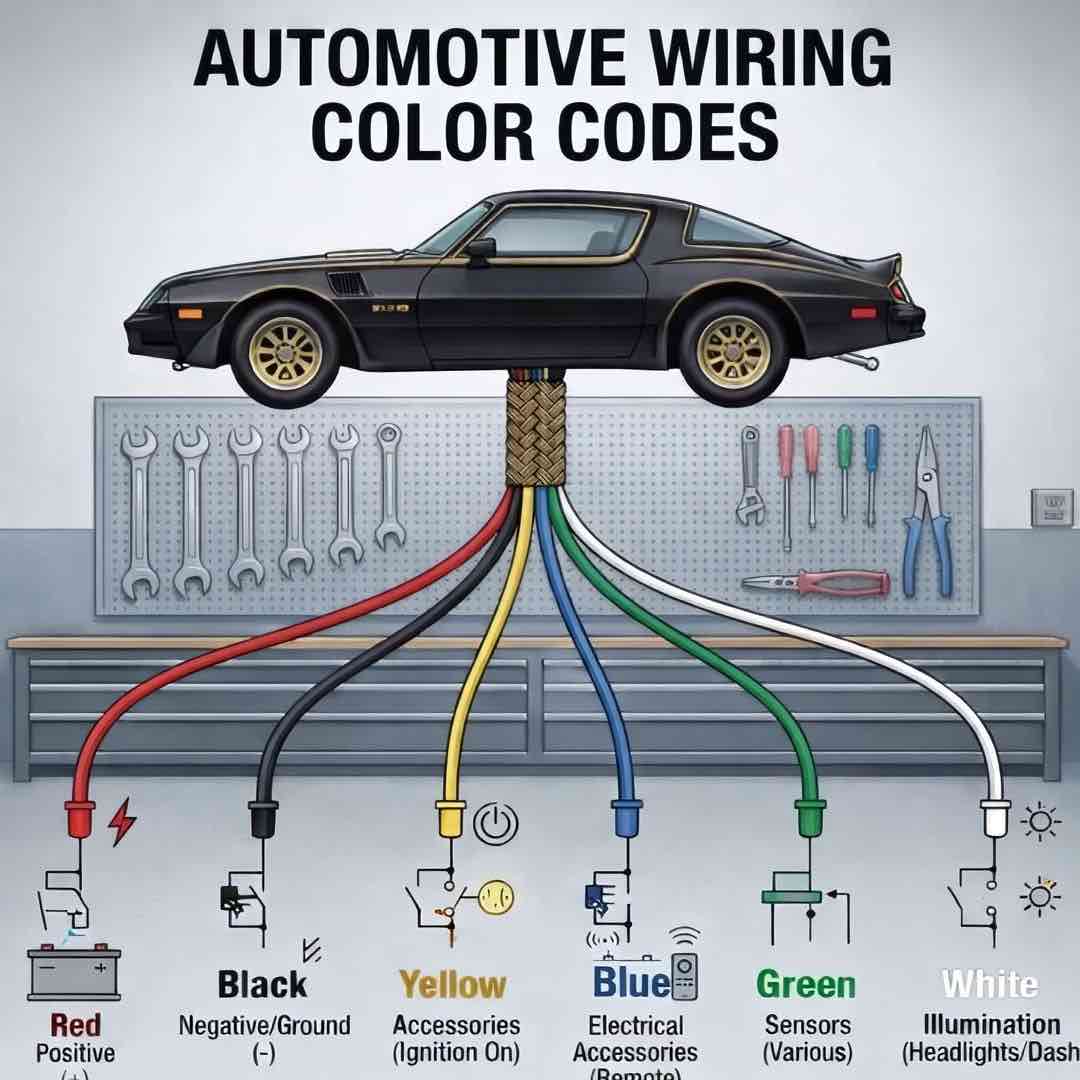 Automotive Wiring Color Codes: Technical Specifications for Your Vehicle