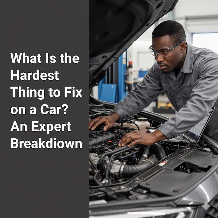 What Is the Hardest Thing to Fix on a Car? An Expert Breakdown