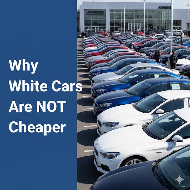 The Color Premium Paradox: Why White Cars Are NOT Cheaper (And Often ...